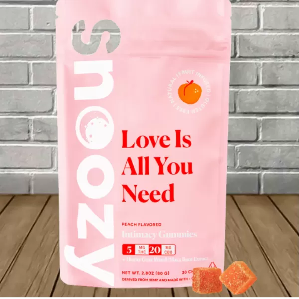 Snoozy Love Is All You Need Delta 9 Gummies 100mg – TenVape