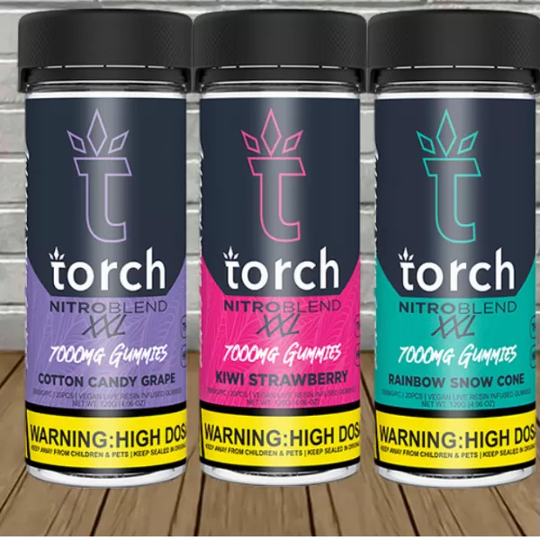 Torch Nitro Blend XXL Gummies 7000mg – TenVape