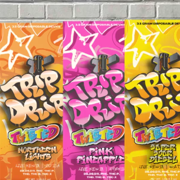 Trip Drip Live Resin Twisted Disposable 3.5g – TenVape