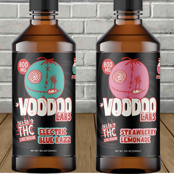 Voodoo Labs Live Rosin Delta 9 Syrup 800mg – TenVape