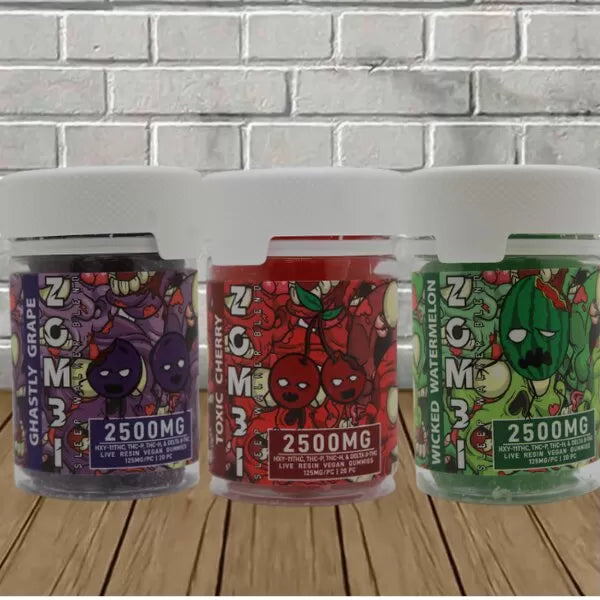 Zombi Live Resin Sleepwalker Blend Gummies 2500mg – TenVape