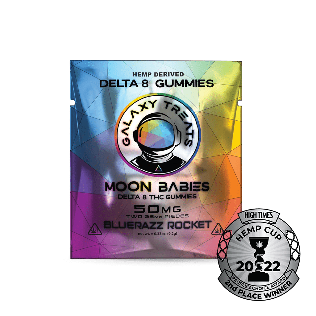 Galaxy Treats Bluerazz Rocket Delta 8 Gummies (2-Pack) – TenVape