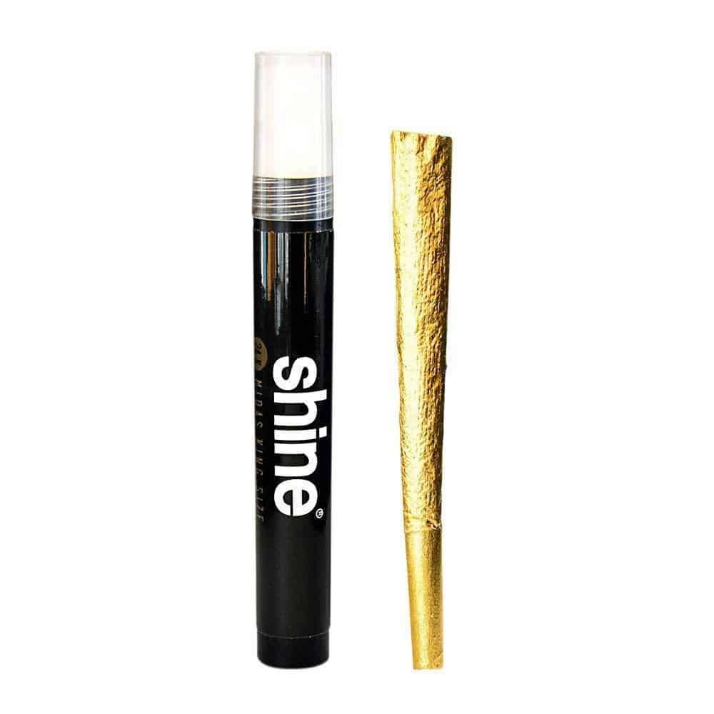 Shine 24k Gold Preroll Cones – TenVape