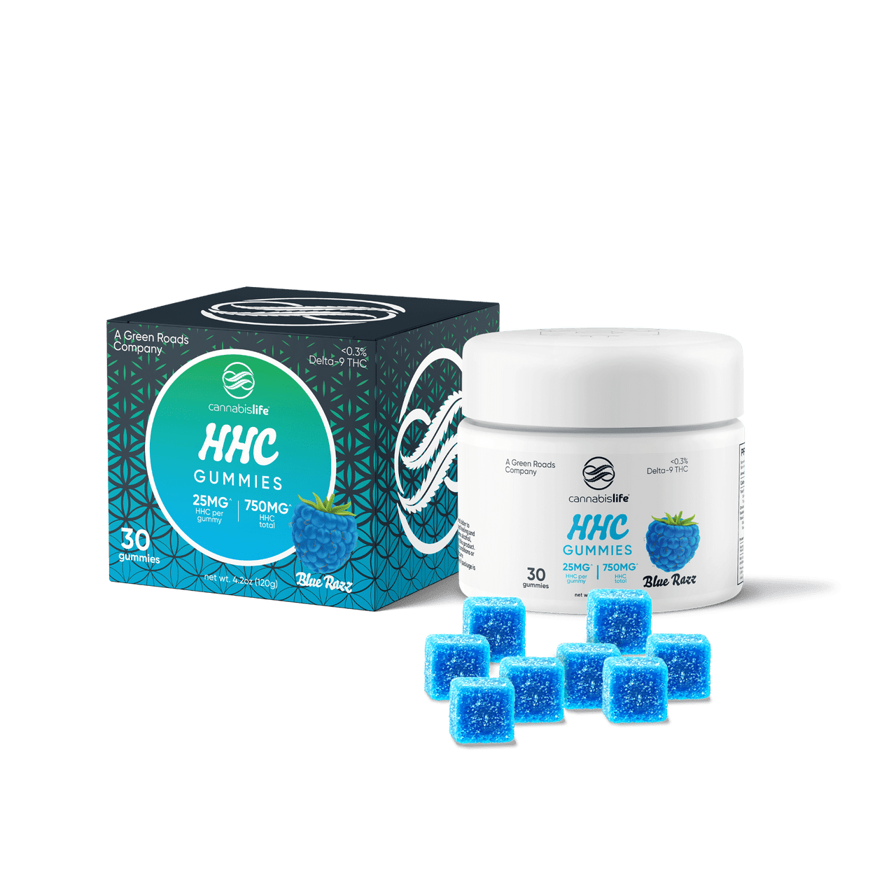 Cannabis Life Blue Razz HHC Gummies – TenVape