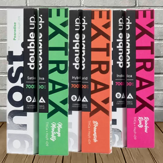 Ghost X Extrax THCa + D9 Double Up Disposables 3.5g – TenVape