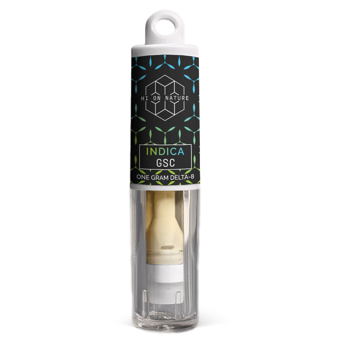 Hi On Nature 1g DELTA 8 INDICA VAPE CARTRIDGE - GSC – TenVape