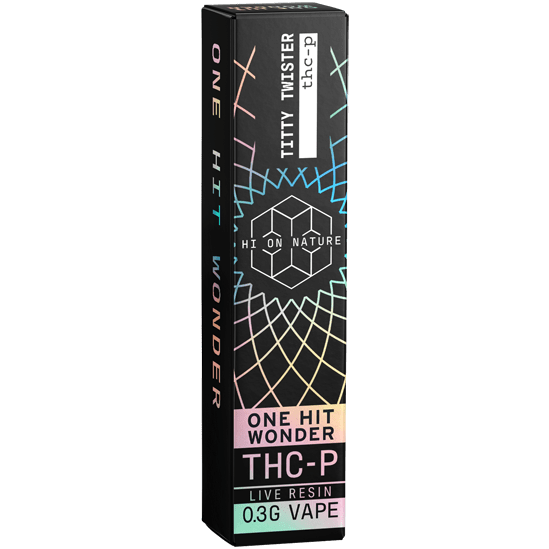 300mg THC-P VAPE - ONE HIT WONDER - TITTY TWISTER – TenVape