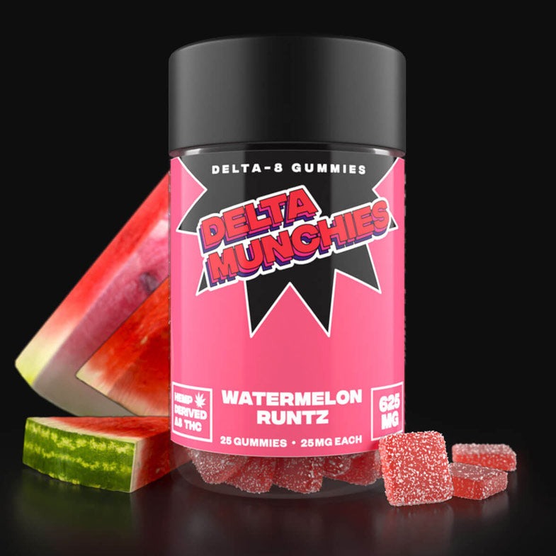 Delta Munchies Watermelon Runtz Delta 8 Gummies – TenVape