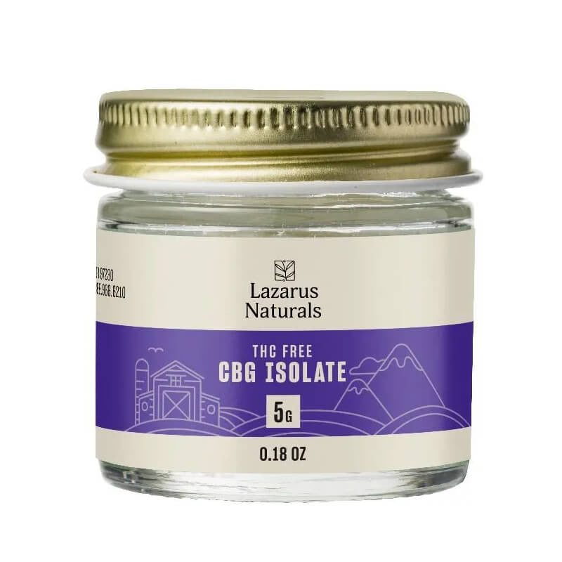 CBG Isolate – Lazarus Naturals – TenVape