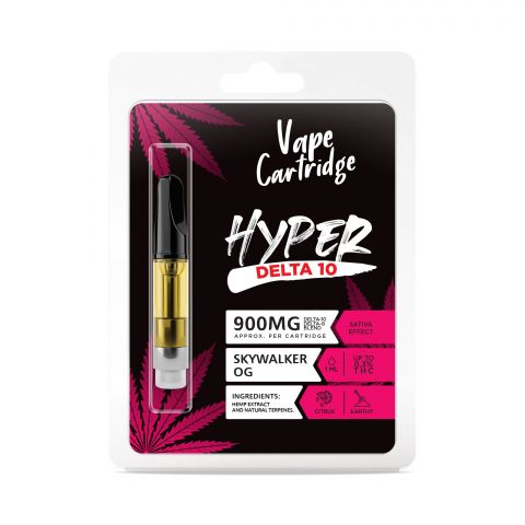 Skywalker OG Cartridge - Delta 10 THC Hyper 900mg (1ml) – TenVape