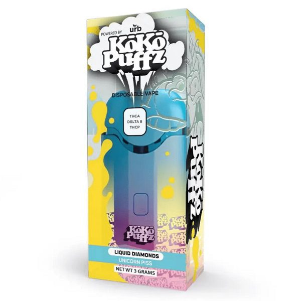 URB KoKo Puffz Liquid Diamonds Disposable Vape 3 Grams – TenVape