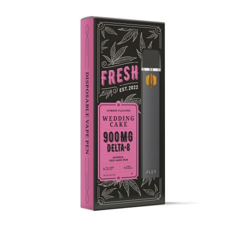 Wedding Cake Pen Delta 8 THC Fresh Brand 900MG – TenVape